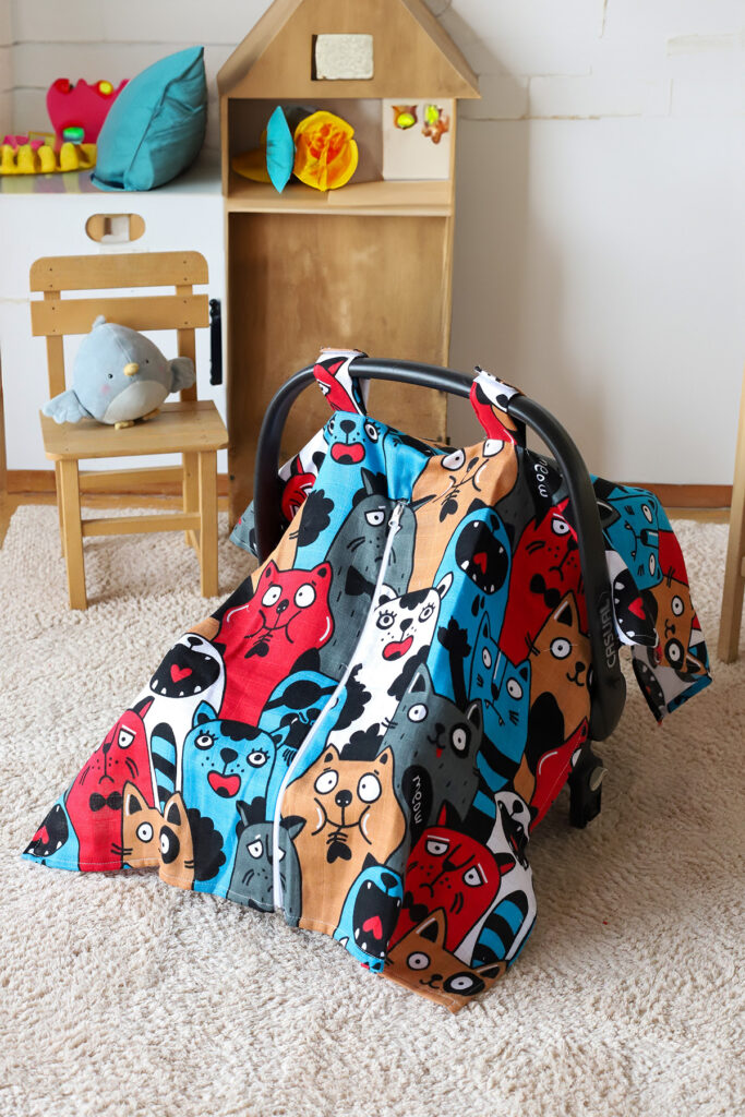 2 Kat Müslin Puset Örtüsü Gli Kedi - Birlik 1952